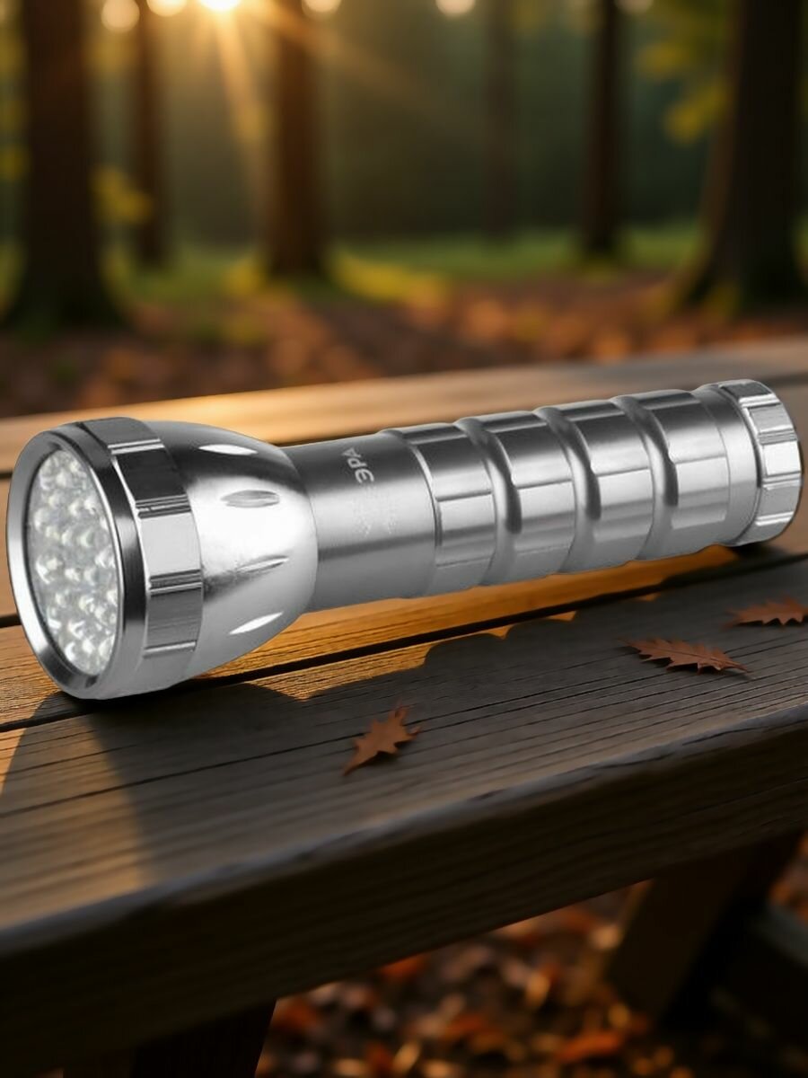 Фонарь 28xLED, алюм, 3хААА, артикул SD28