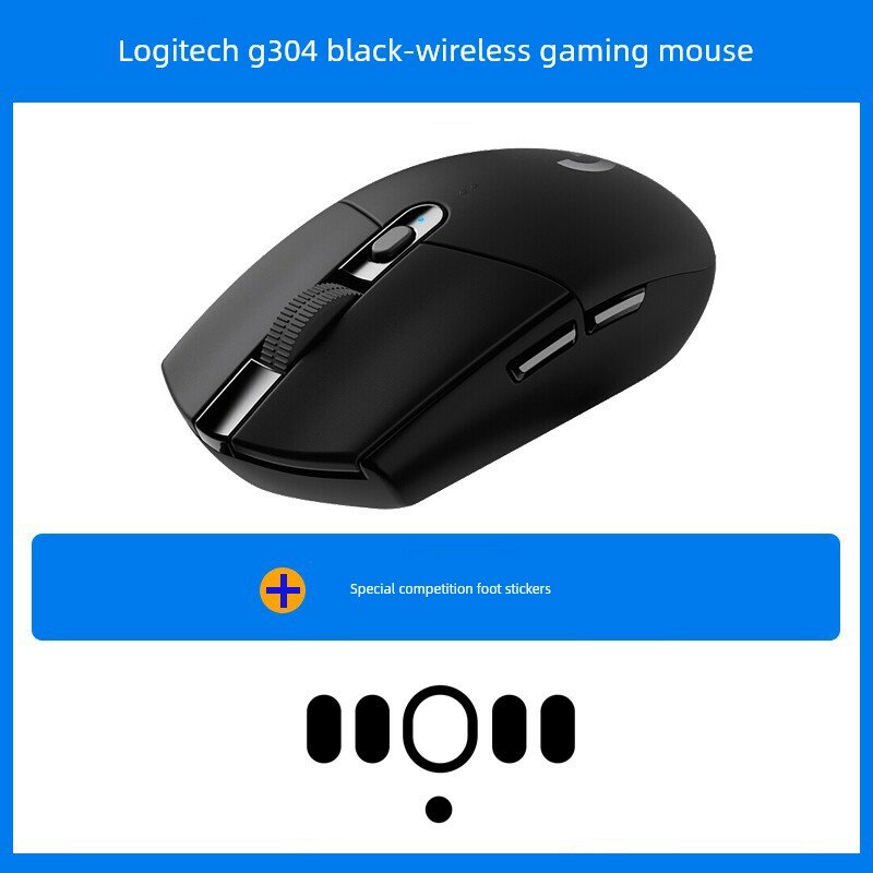 Оригинальная беспроводная игровая мышь Logitech G304 для киберспорта, офиса, дизайна и рисования, G304 с