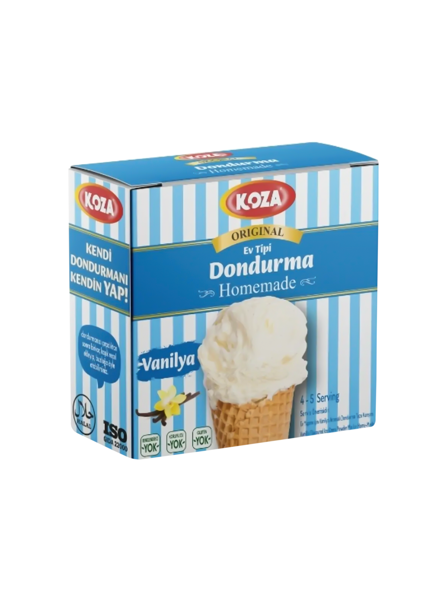 Мороженое ванильное / смесь для приготовления, "Koza", Vanilya, 250гр. Турция