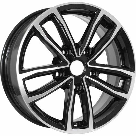 Колесный литой диск КиК Каланг R17x6.5 5x114.3 ET40 CB66.1 Almaz_black