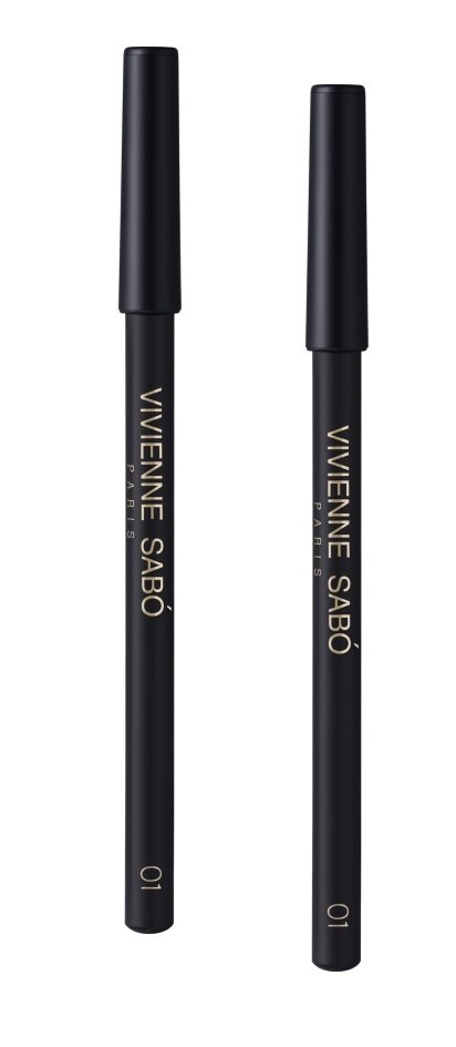 Карандаш для глаз Vivienne Sabo Crayon Contour des Yeux " Merci" 01 2шт
