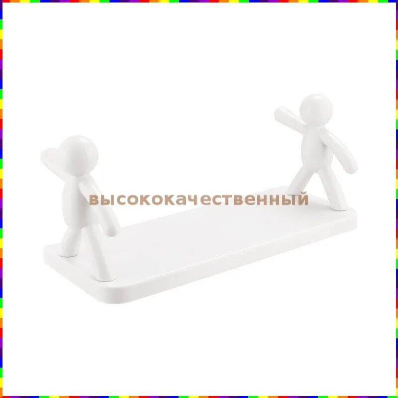 Домик-полка Настенная Прямая, 33х12х12 см, 1 шт.