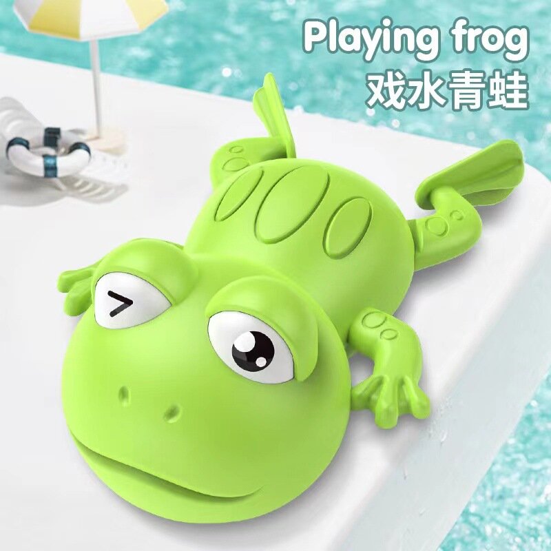 Игрушки для игр в воде в стиле TikTok для мальчиков и девочек, пляжные игрушки для игр в воде, маленькие дельфины, плавающие черепахи, утки оптом.