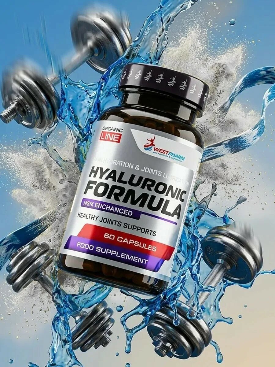 Hyaluronic Formula / Гиалуроновая кислота, 60 капсул