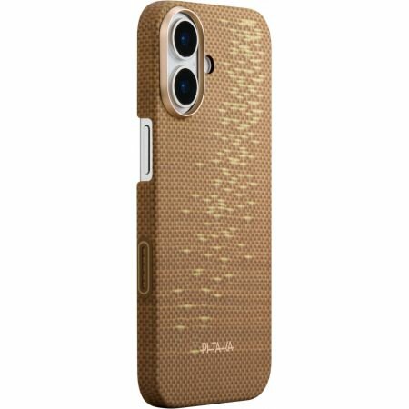 Чехол Pitaka Ultra-Slim Case (PitaTap) для iPhone 17, Золотой (KI1701AG)