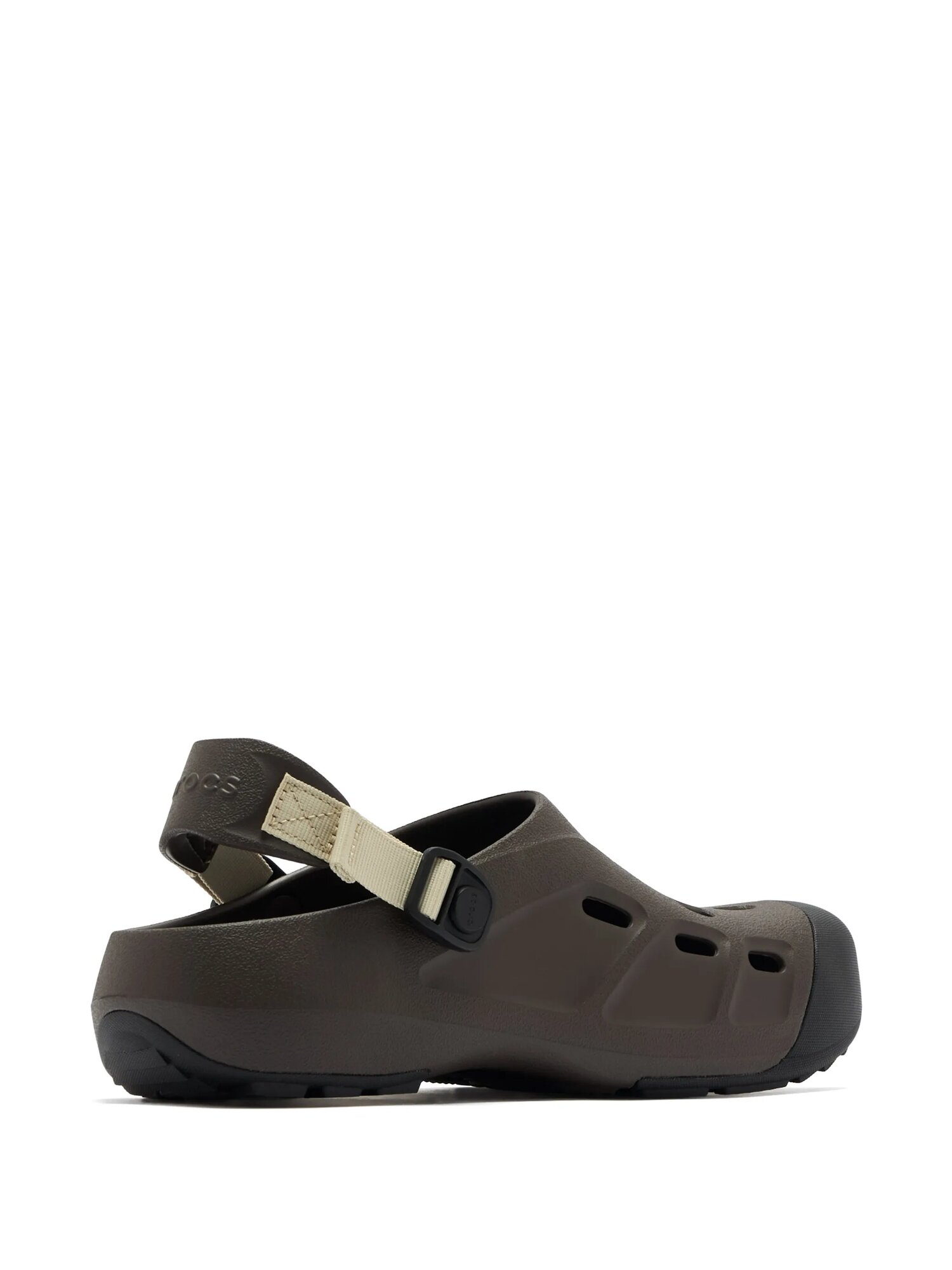 Босоножки Crocs Perforated slingback sandals, размер 9 UK, brown — фото 1