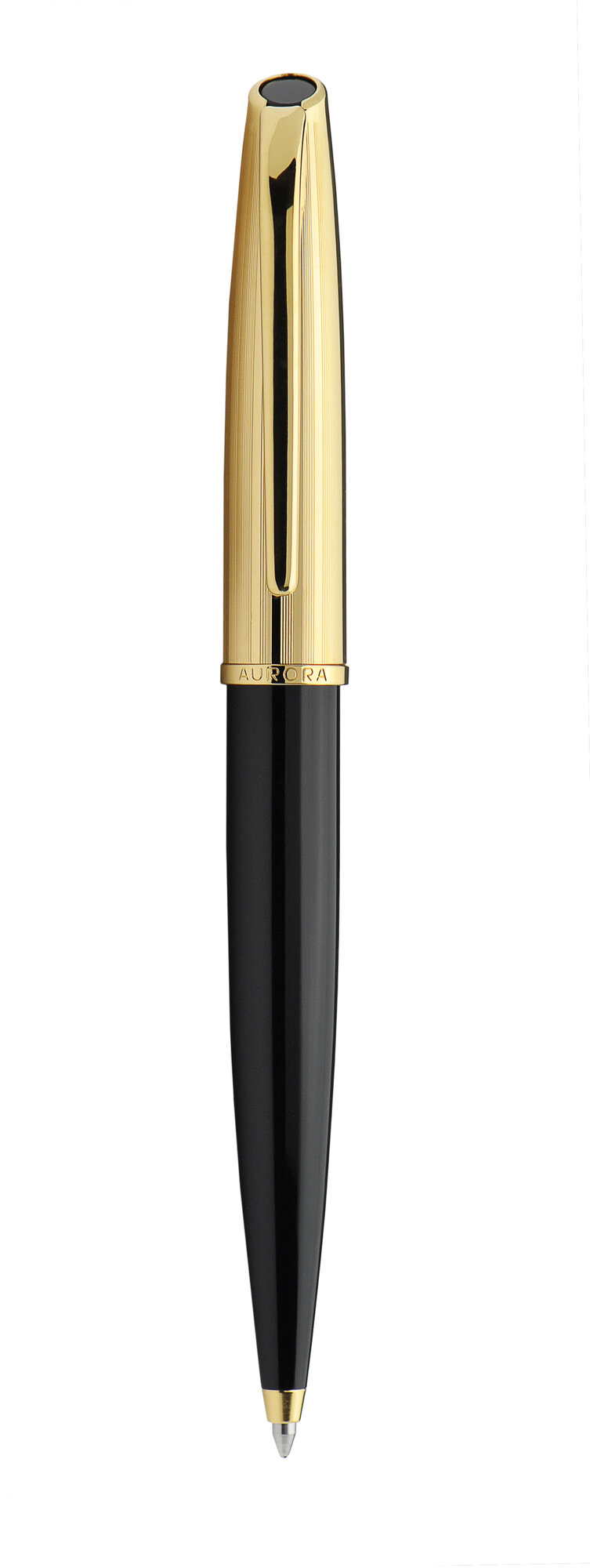 Шариковая ручка Aurora Style Metal Black resin GT, в подарочной коробке E38-P