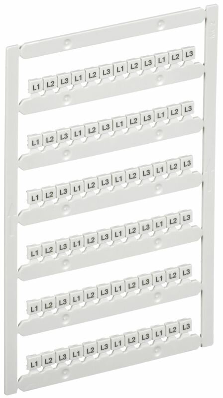 Маркер для CTS-ML 3 уровня 2.5кв. мм "L1; L2; L3" ARMAFIX IEK AF-CT10D-M-D25-22-3