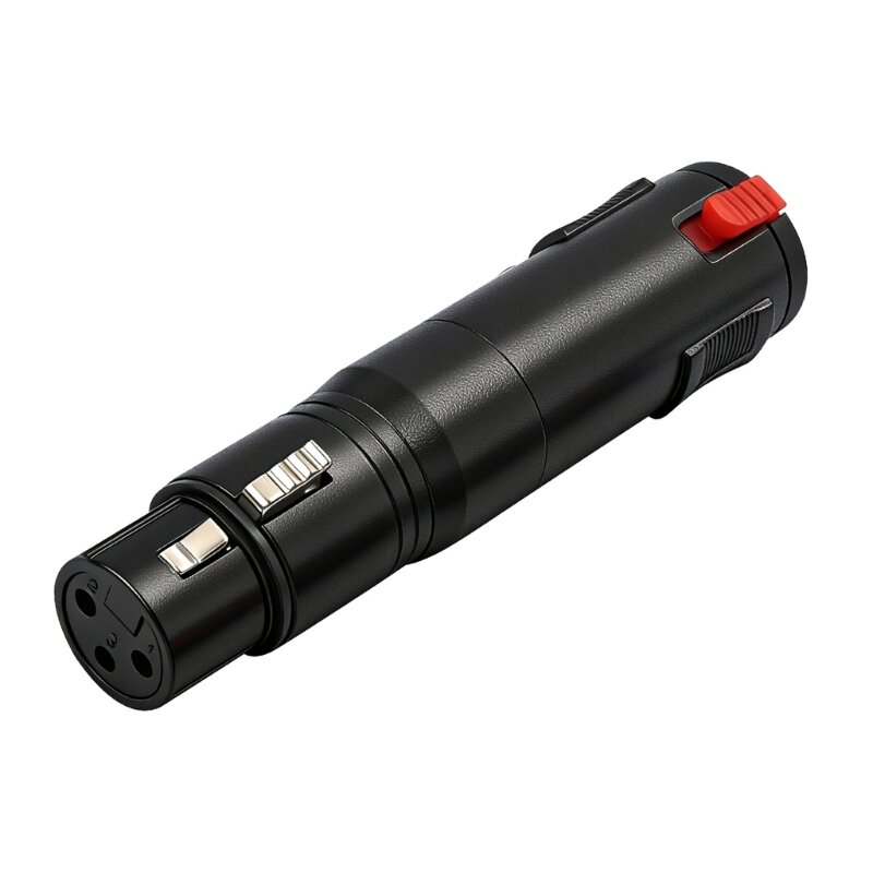 Переходник XLR «мама» на 1/4 6,35 мм «мама» 6,35 мм на XLR «мама» XLR, гитарный конвертер для видеокамер и диктофонов.