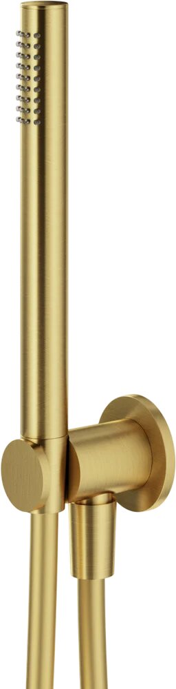 Душевой гарнитур Plumberia Selection Shower HST3018OB золотой, матовый, латунный, лейка для душа со шлангом и держателем