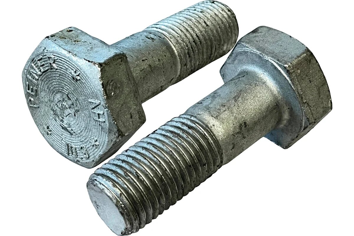 Болт ОПМ EN 14399-4, М27x80 мм, 10.9, HDG, 1 шт. П0000018488