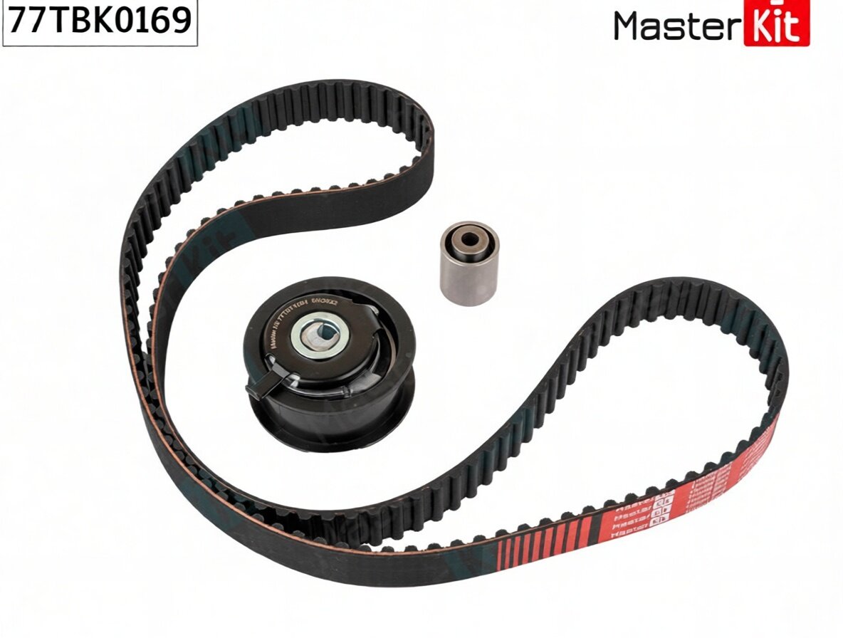 Комплект ремня ГРМ 77TBK0169 MasterKit арт. 77TBK0169