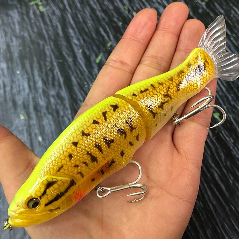Приманка Pesca Glide Bait, 135 мм, Желтый, C