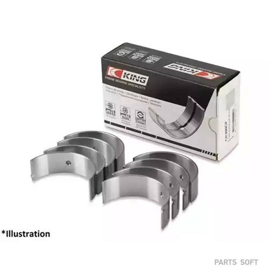 KING-BEARINGS CR4439AM Вкладыши PL