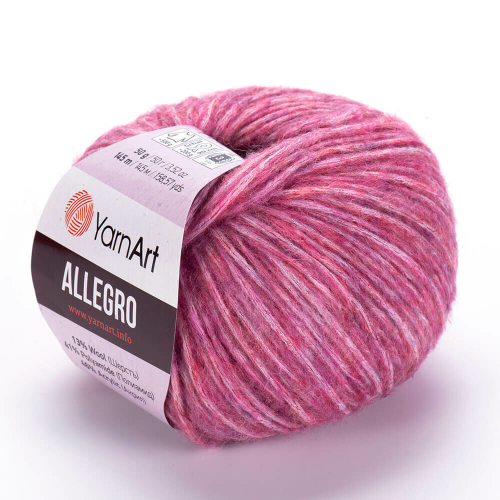 Пряжа YarnArt Allegro 702 (5 мотков по 50г/145м) брусника