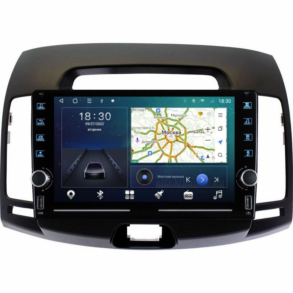 Магнитола R320 Hyundai Elantra 4 (HD) 2006-2011 с Android 13 - 8 ядер - 3+32Gb - CarPlay - 4G(Sim)
