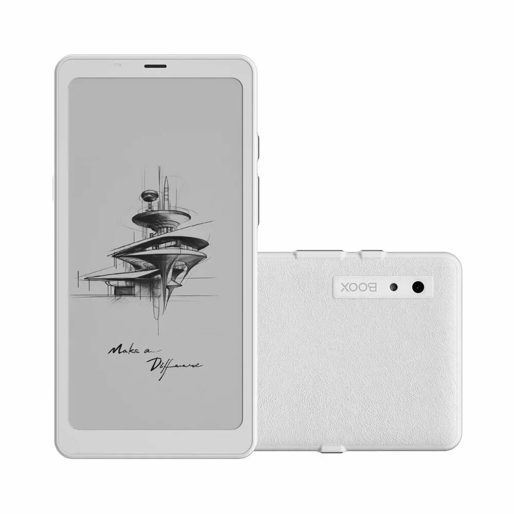 Onyx Boox Palma, 6"+128 ГБ, WHITE, с чехлом