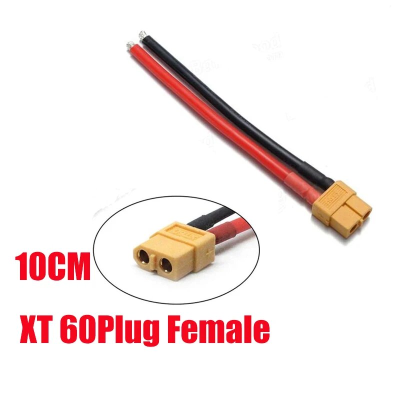 DelightFire XT60 разъем для аккумулятора 1PCS, Female