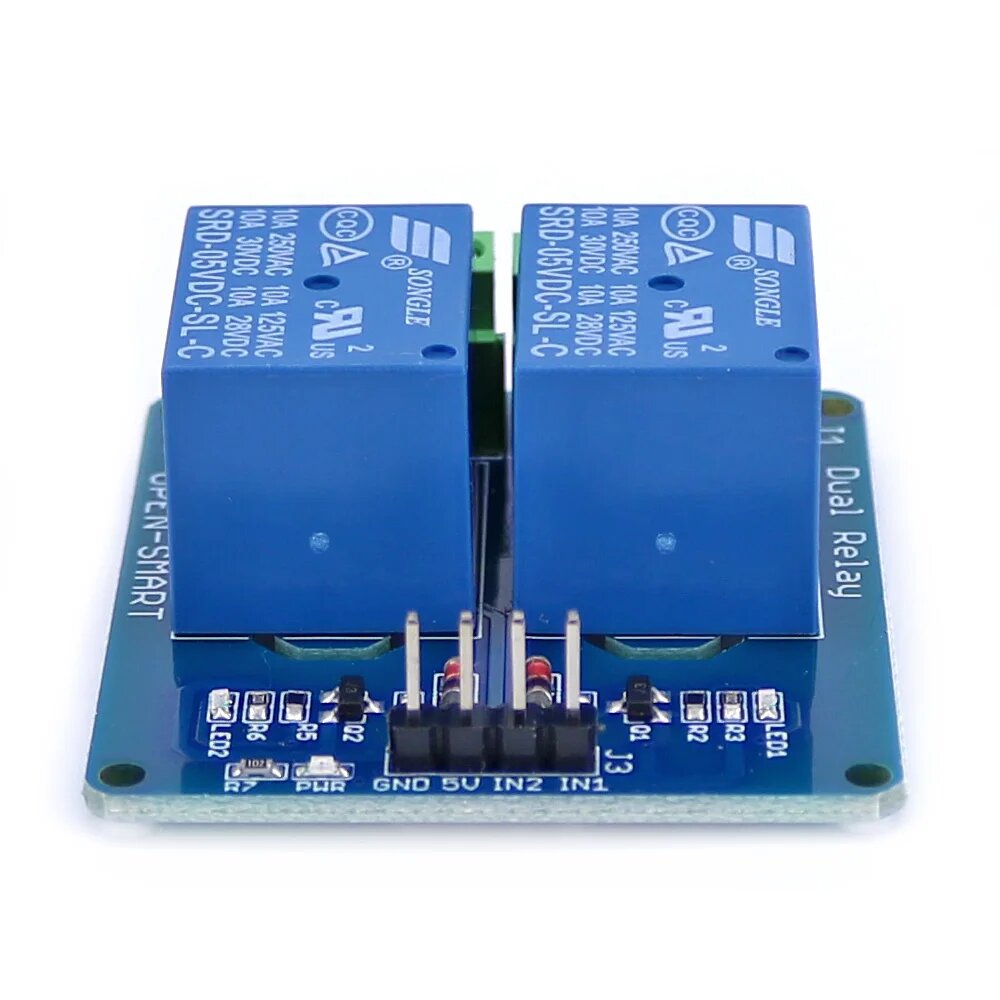 OPEN-SMART 2 Channel 5V Dual Relay Module — фото 1