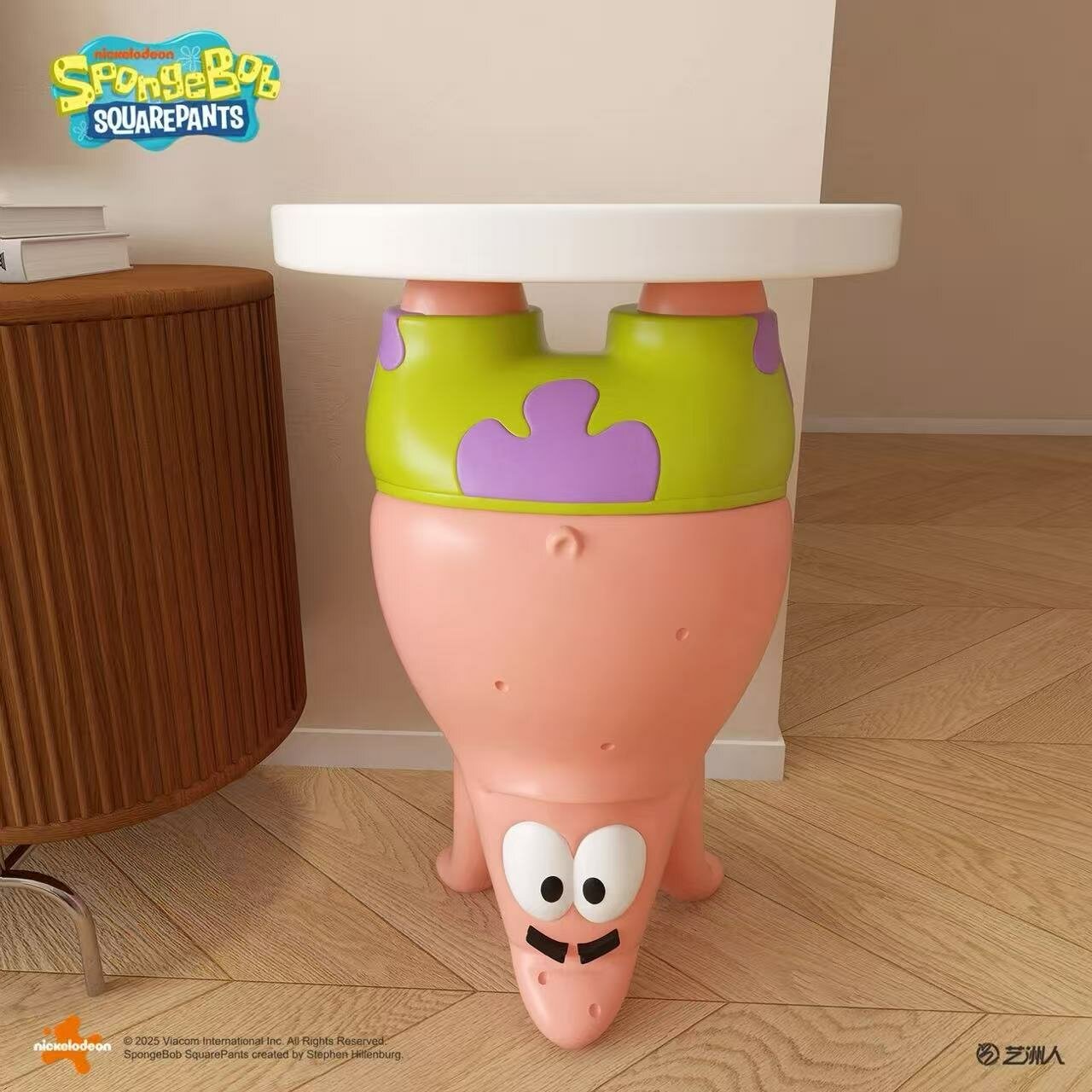 Интерьерный прикроватный столик Patrick - SpongeBob (без ящика)