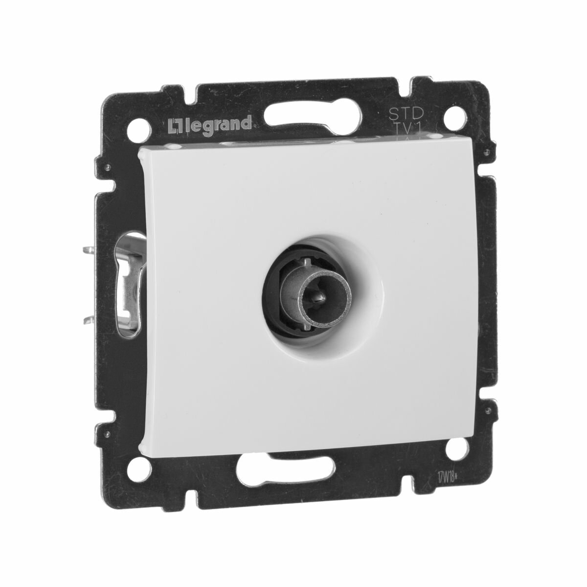 РозеткаTVпроходнаябелый Legrand Valena 774431*
