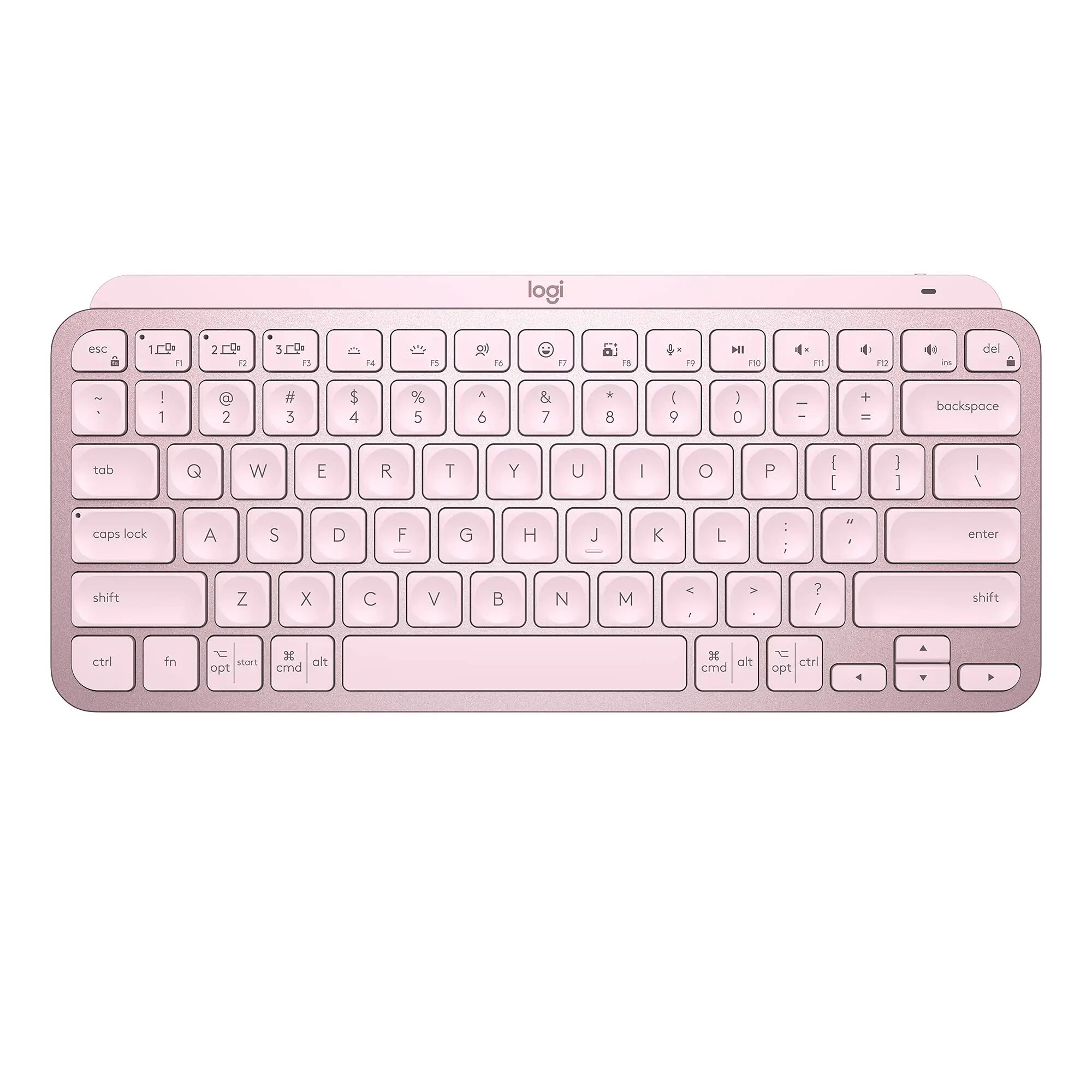 Logitech MX Keys Mini Розовая беспроводная клавиатура