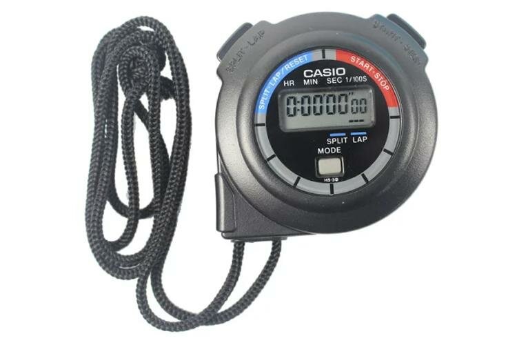 Секундомер унисекс CASIO 805080601 Black