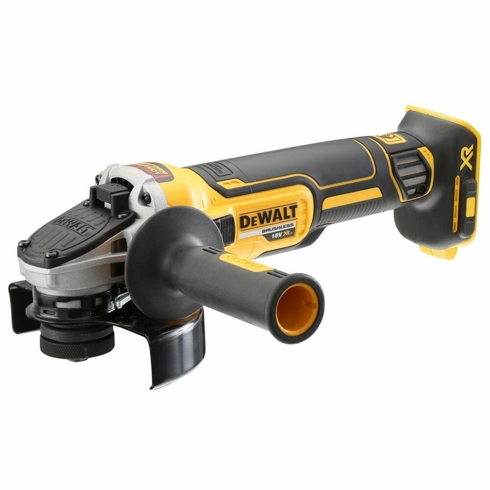 Аккумуляторная углошлифовальная машина DEWALT DCG405N без аккумулятора и ЗУ