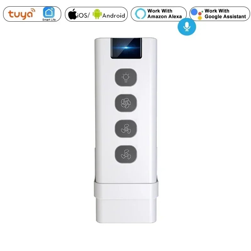YIDI Smart Life WiFi Выключатель для вентилятора с Remote Controller