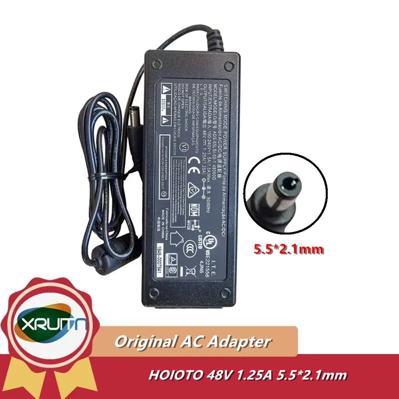 HOIOTO адаптер питания EU Plug для Ubiquiti US-8-60W