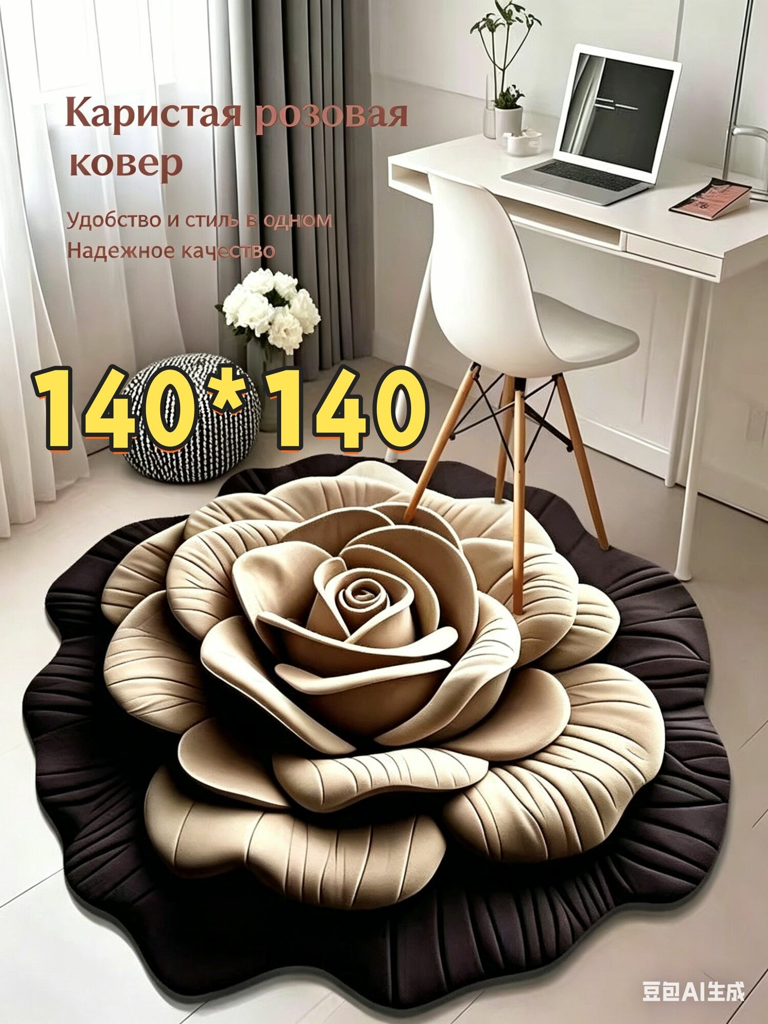 Ковер 150x150 см