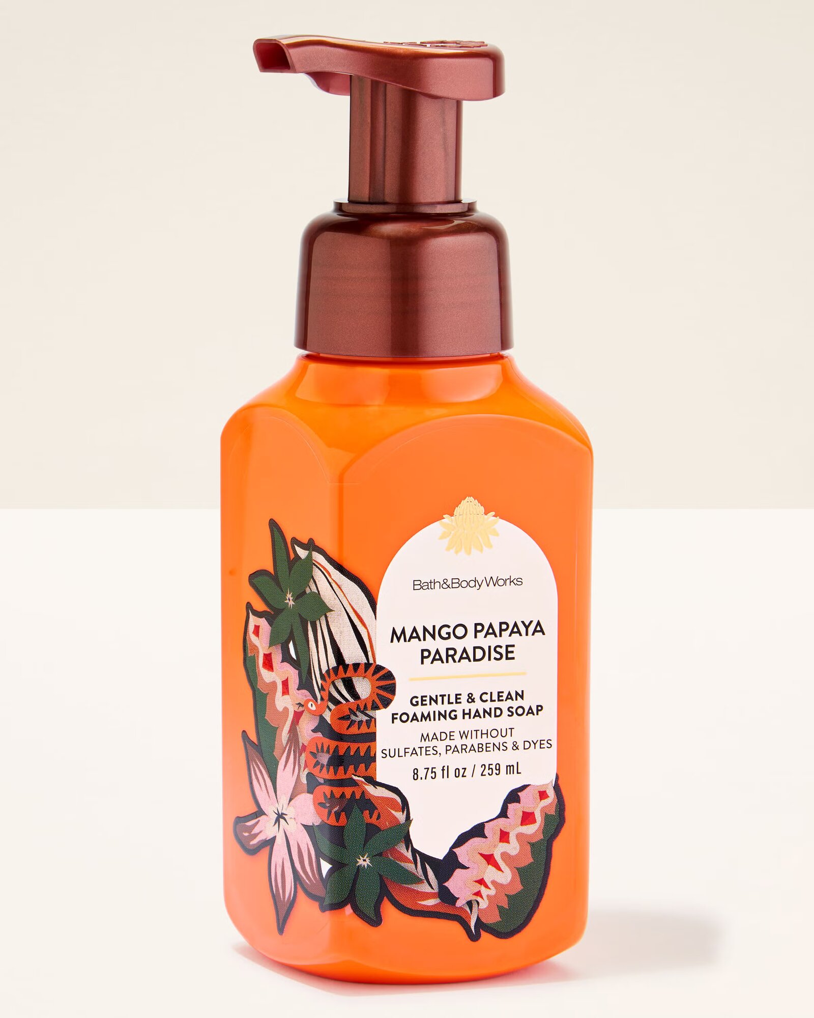 Bath and Body Works мыло пенка для рук, 259 мл, Mango Papaya Paradise