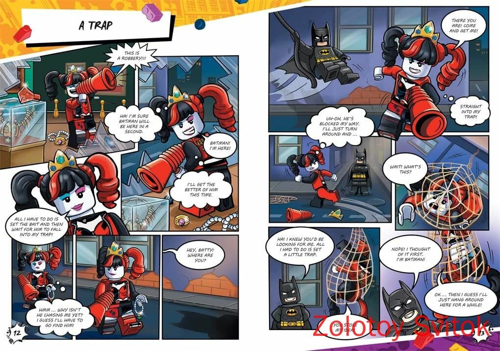 Книга Buster Books "Костюм супергероя Lego DC", артбук, 2 книги, 2 головоломки — фото 1