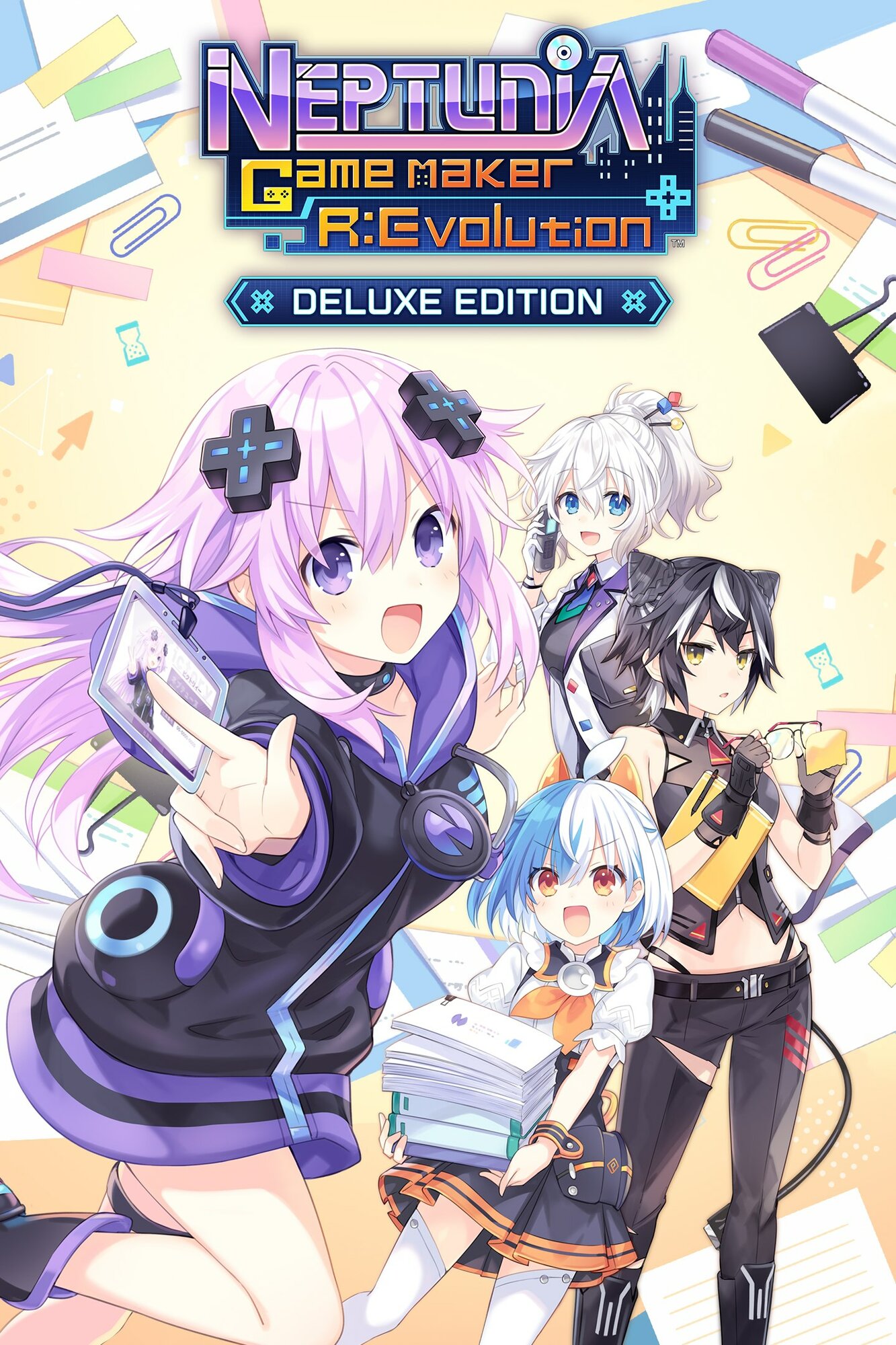 Игра NeptUnia Game Maker R: Digital Deluxe Edition — Xbox Series X|S, PC — Цифровая версия