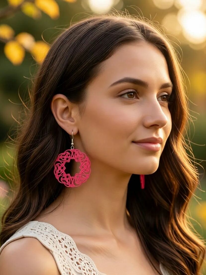 Комплект серег
