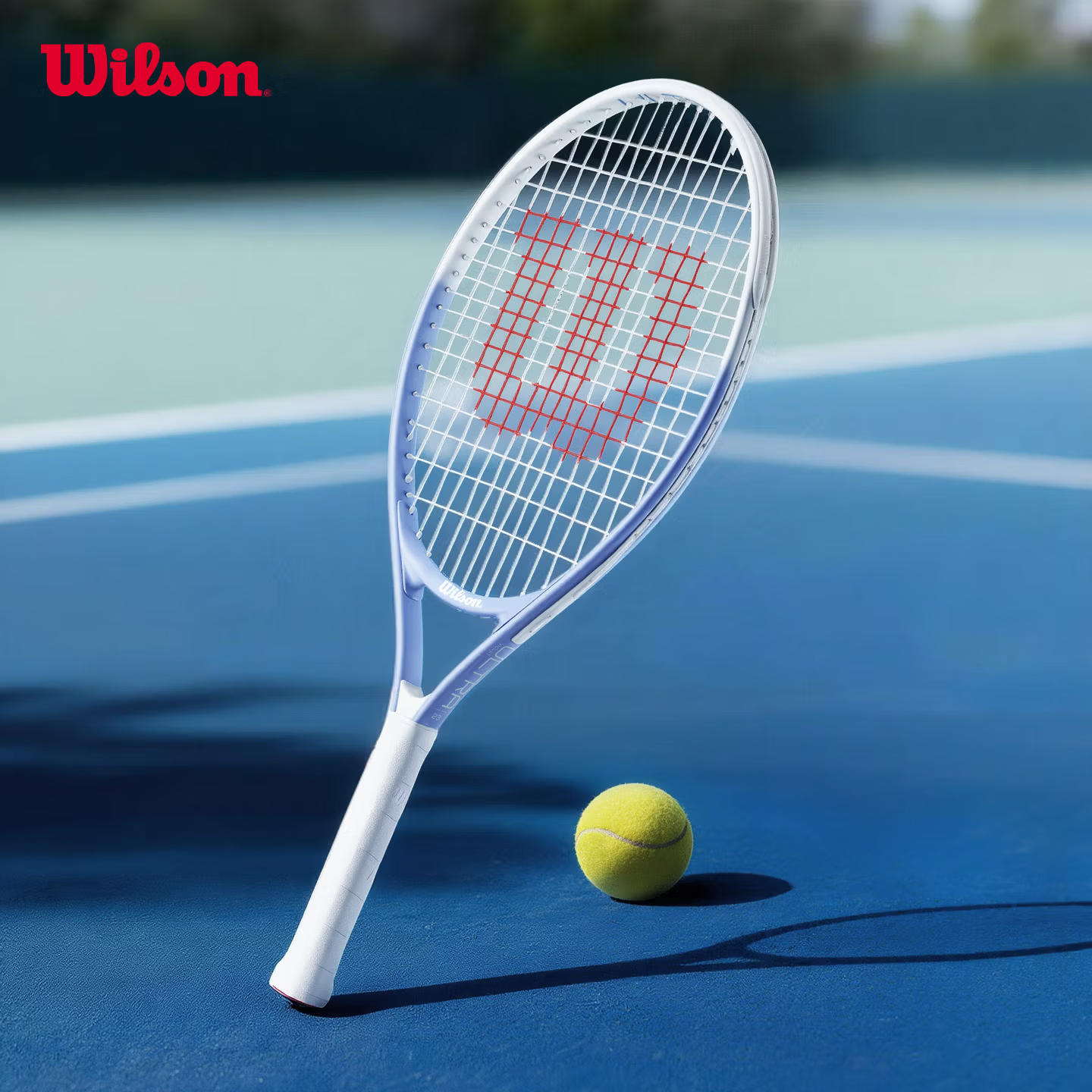 Теннисная ракетка Wilson Ultra Violet JR 23 для детей 7-8 лет, с натянутыми струнами, 23 дюйма