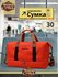 Сумка , 46х28, оранжевый/зеленый
