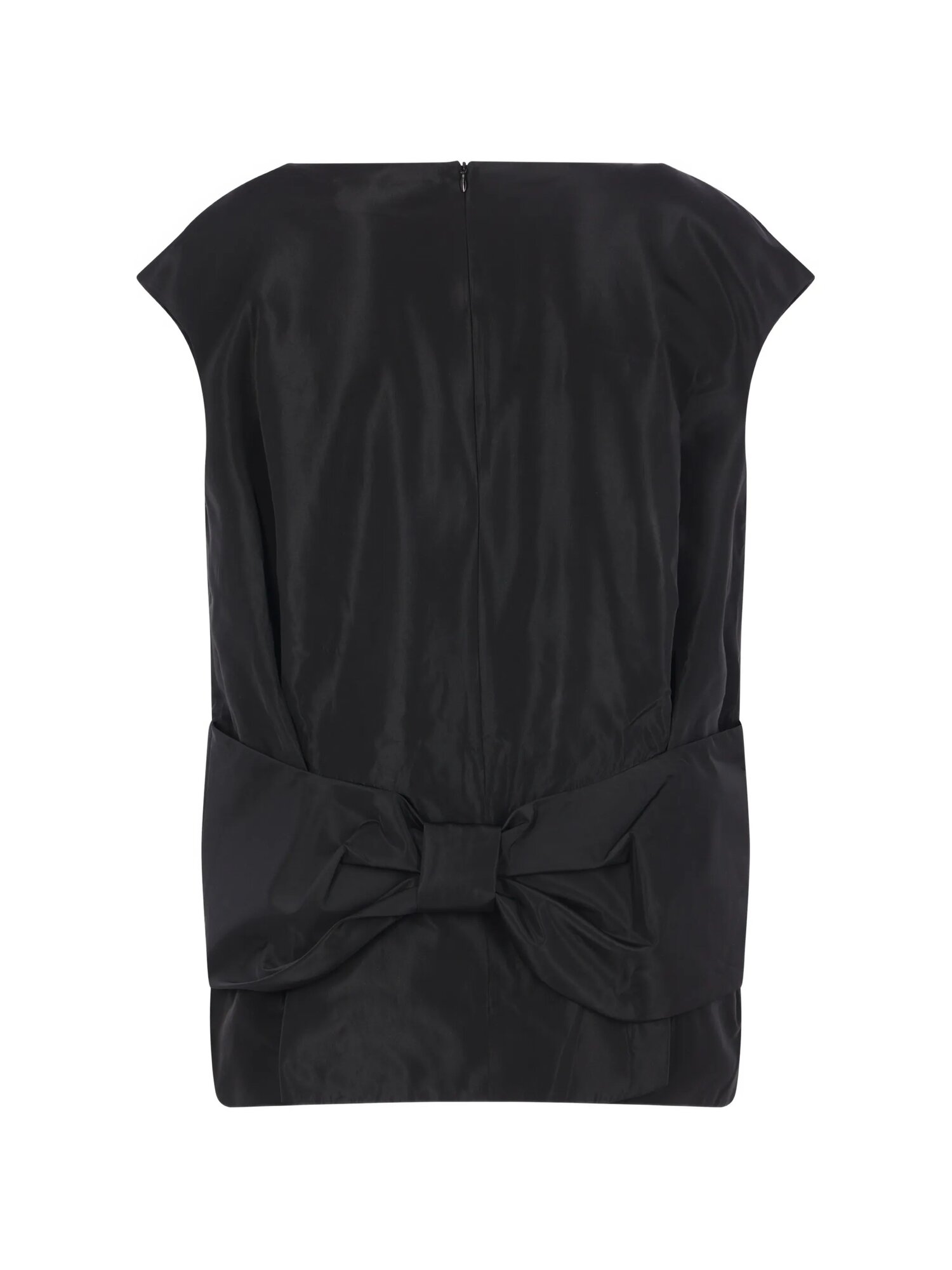 Топ Simone Rocha Bow-detail peplum top, размер 8 — фото 1