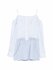 Платье Alexander Wang Striped-pattern mini dress, размер 40, Синий принт