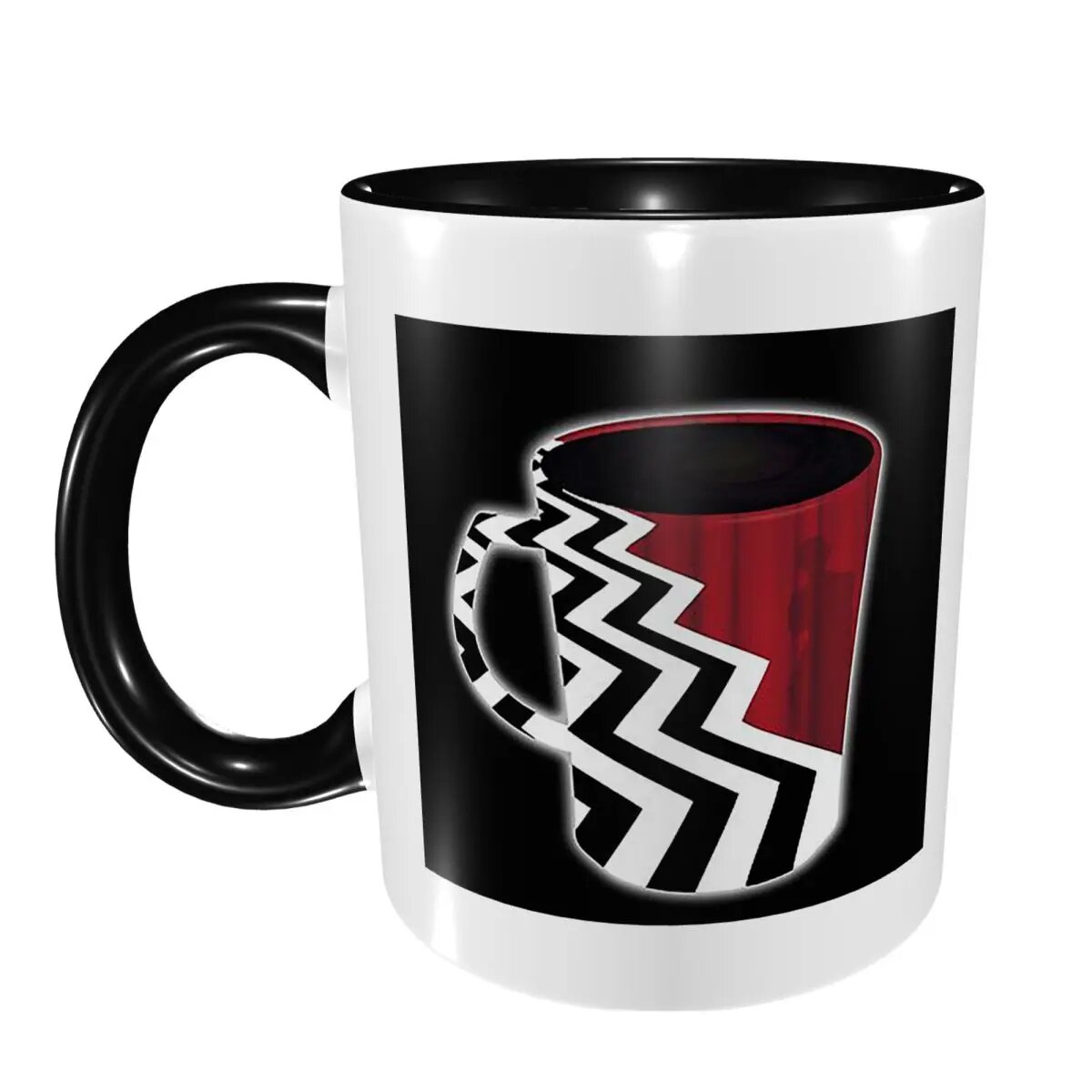 Кружка черная Twin Peaks Red Room, цвет 2