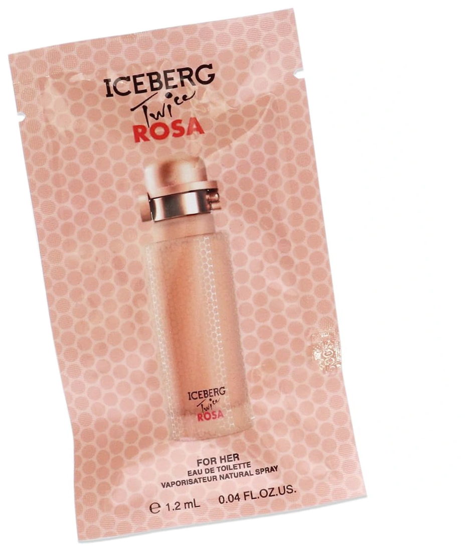 Туалетная вода для женщин Iceberg Twice Rosa 1.2 мл миниатюра - Твайс Роза
