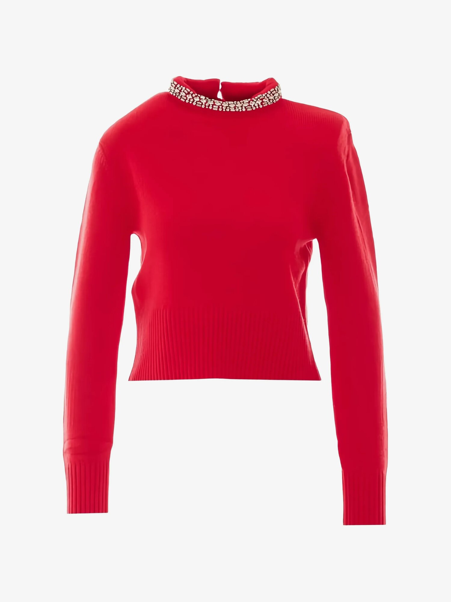 Свитер Crystal-embellished mock-neck sweater