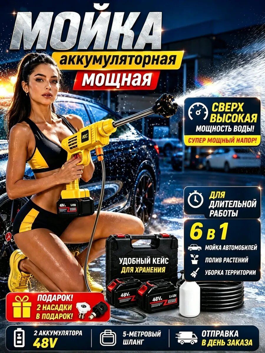 Мойка высокого давления для автомобиля，Керхер аналог