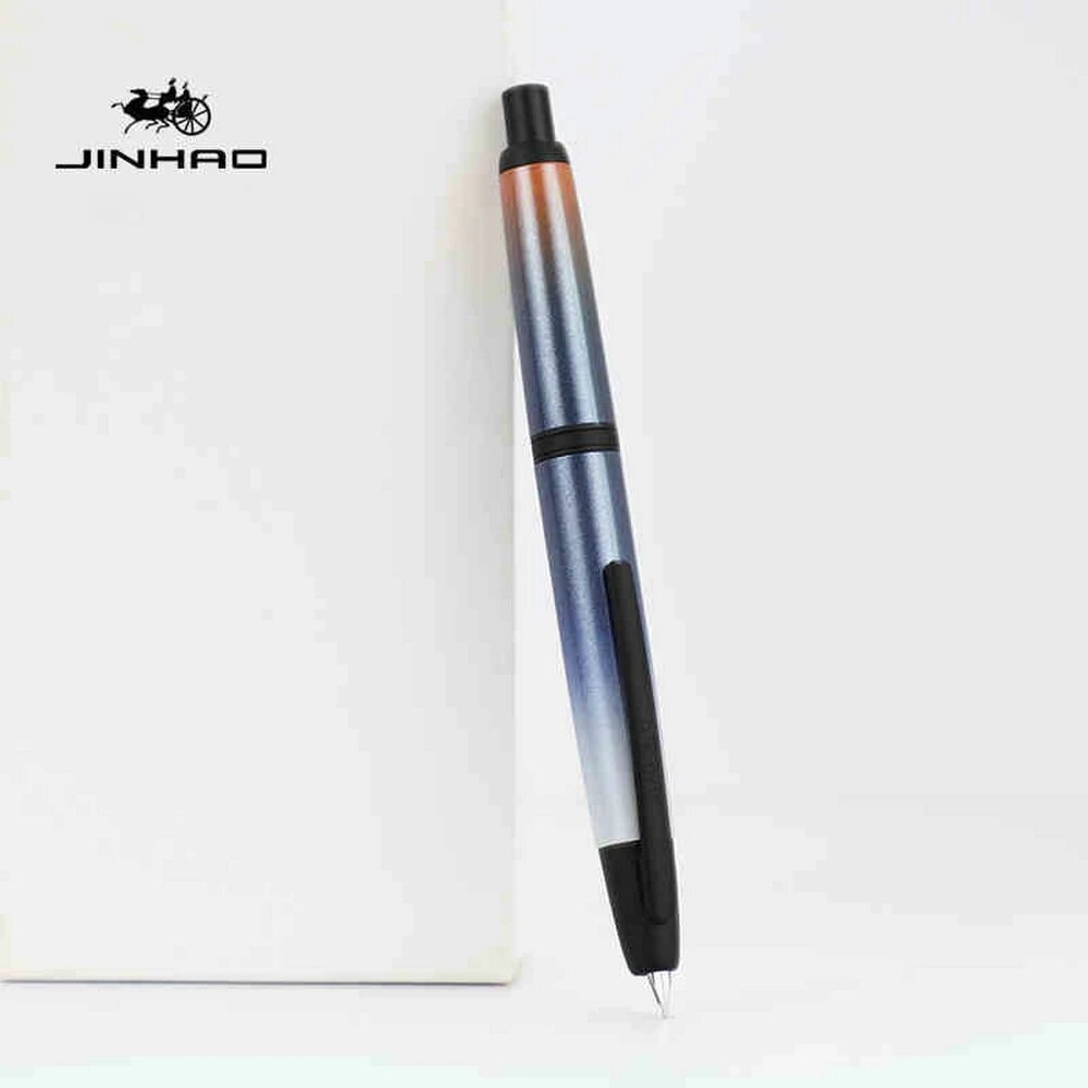 JINHAO 10 перьевая ручка EF/F Черный, F Nib No Box, 1PCS Fountain Pen