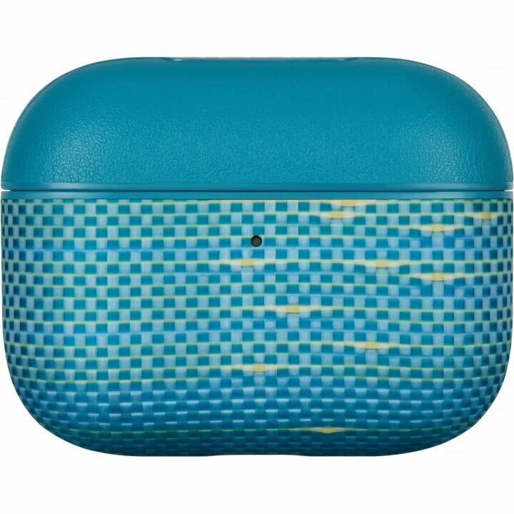 Ультра тонкий чехол Pitaka из арамидного волокна и кожи для AirPods Pro 3, (Lucid Blue) Голубой APM2505