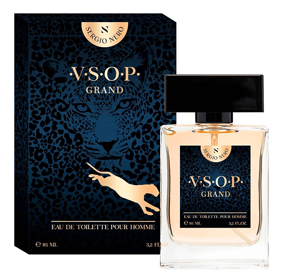 Туалетная вода для мужчин Sergio Nero VSOP Grand 95 мл - Серджио Неро Всоп Гранд
