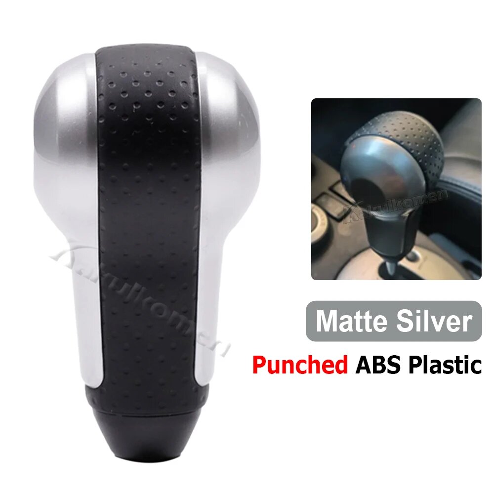 Ручка переключения передач АКПП для Nissan X-Trail 2008-2013 и Qashqai 2008-2015 Matte Silver-ABS