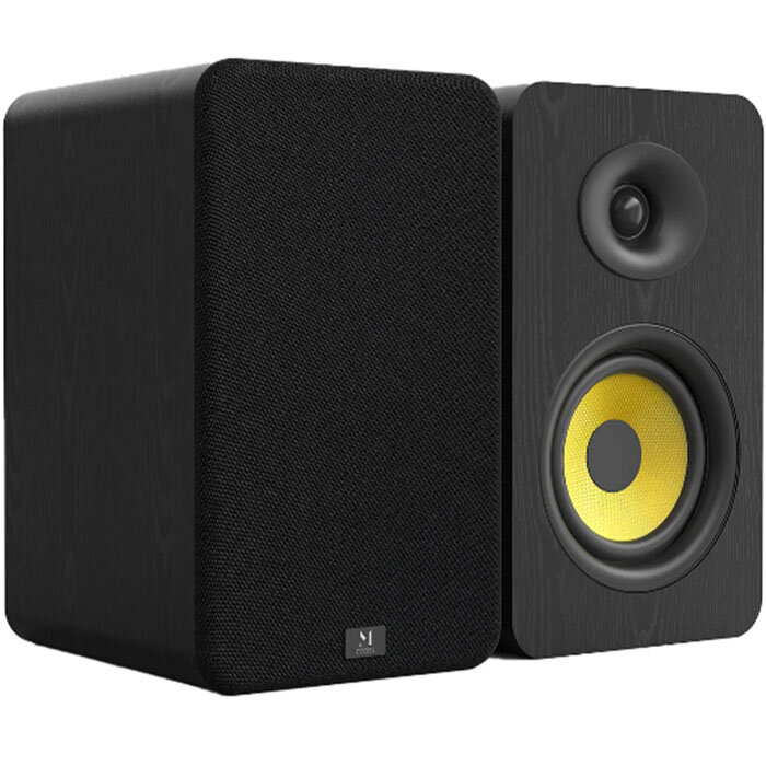 Колонки Music Public Kingdom BS080, Bluetooth v5.3, 80 Вт, пульт, чёрная