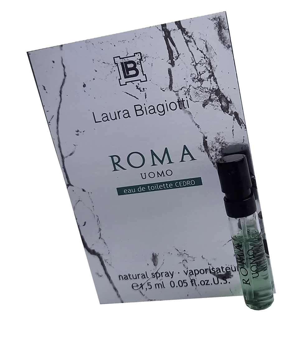 Laura Biagiotti Roma Uomo Cedro - eau de toilette для мужчин, миниатюра 1.5 мл