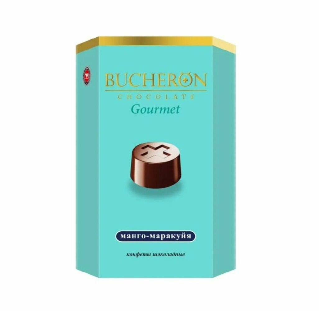 BUCHERON Конфеты Gourmet со вкусом Манго-маракуйя, 130 г